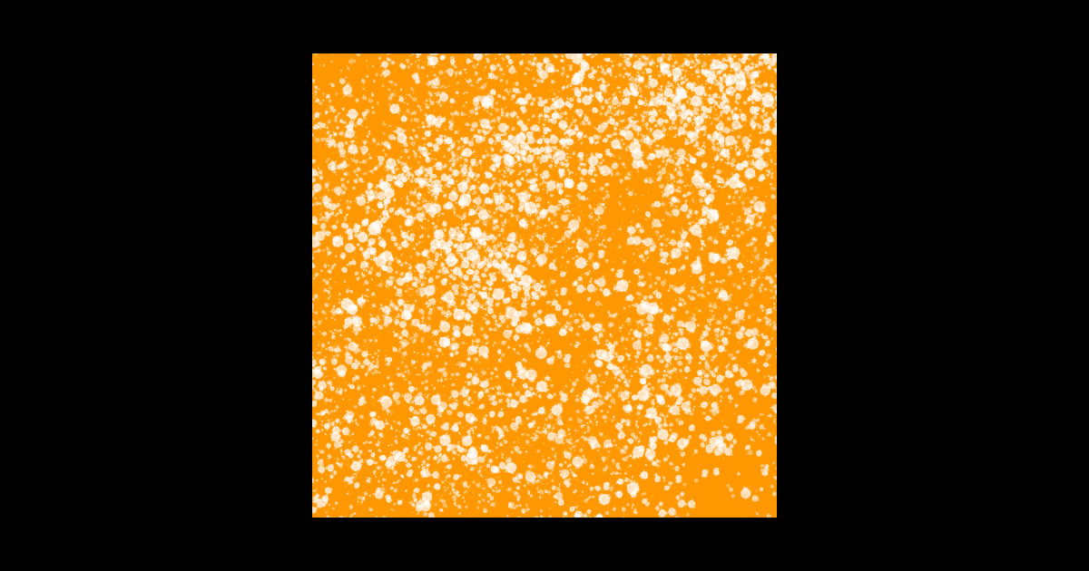 Orange White Paint Splatter - Spray Paint - Sticker | TeePublic