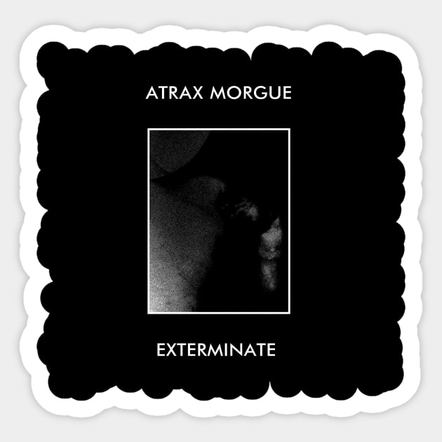 Morte Atrax Morgue - Death Industrial - Sticker | TeePublic