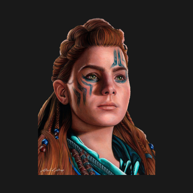 Aloy - Horizon Zero Dawn - Aloy - T-Shirt | TeePublic