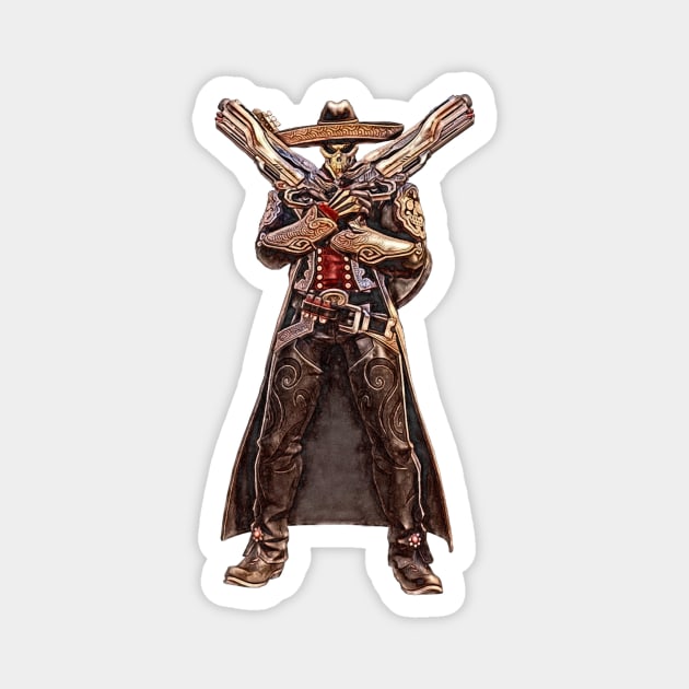Overwatch Reaper Mariachi Skin P - Overwatch - Magnet | TeePublic
