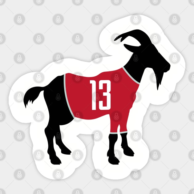 James Harden Goat - James Harden - Sticker | TeePublic