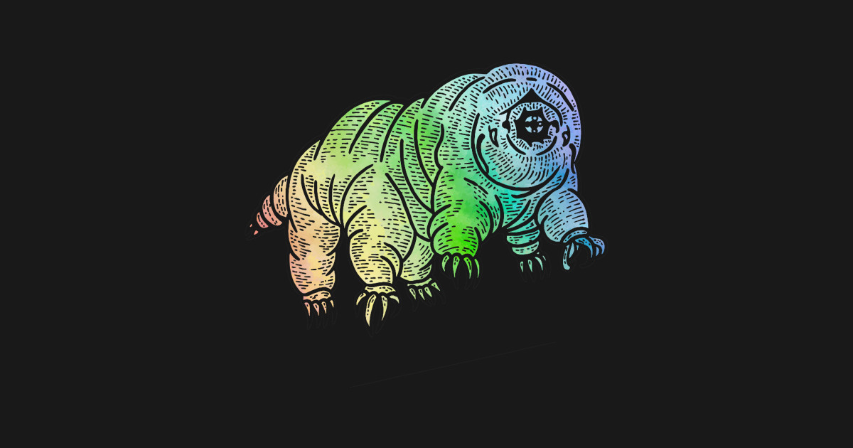 S2 Tardigrade Tardigrades Tardigrada Water Bear Bears Waterbear Moss ...