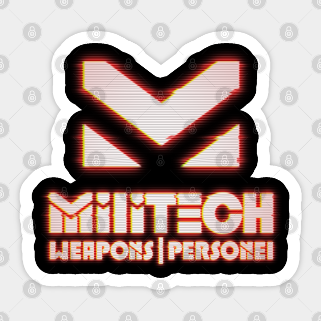 Militech Megacorporation - Cyberpunk - Sticker | TeePublic
