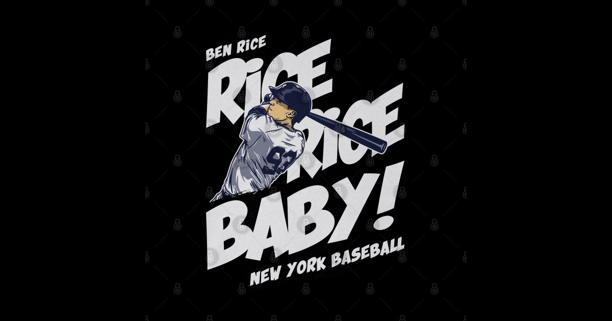 Rice New York Y Rice Rice Baby - Baseball - Sticker | TeePublic