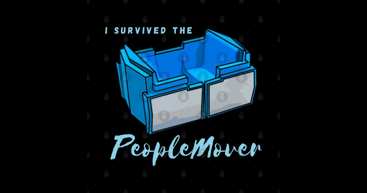 Meet me at the best attraction ever! - People Mover - Sticker | TeePublic