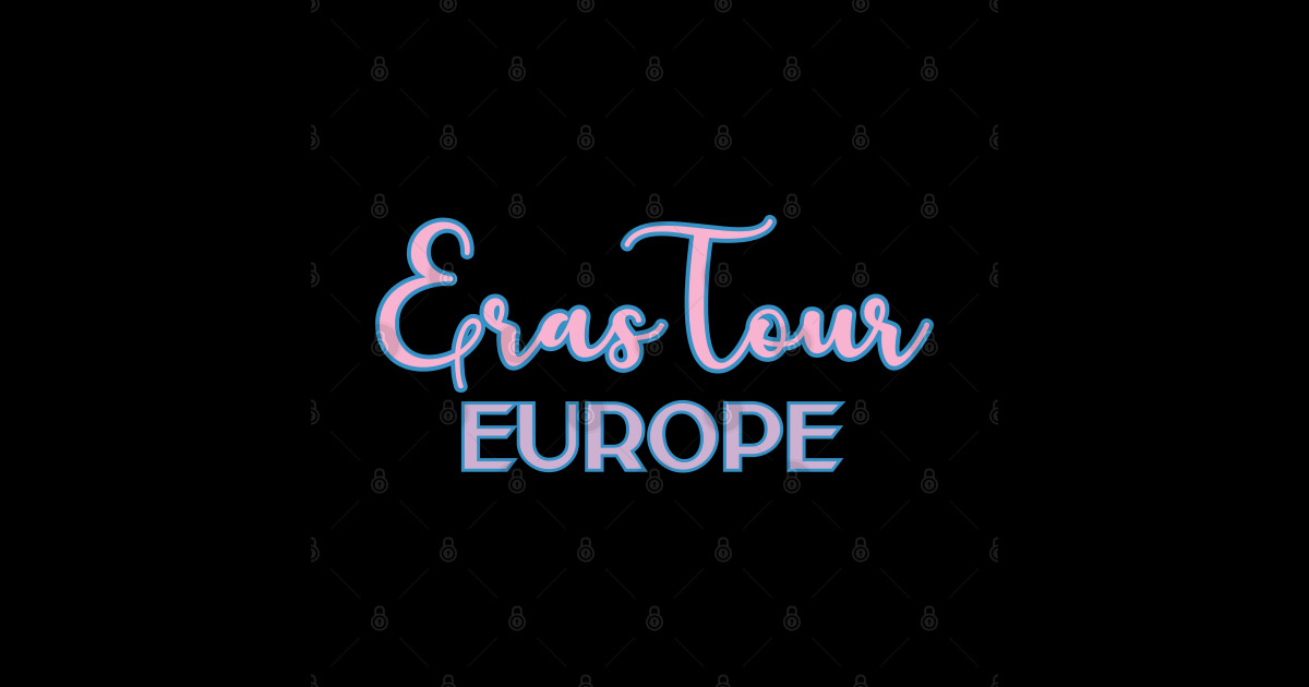 Eras Tour Europe - Eras Tour - Sticker | TeePublic