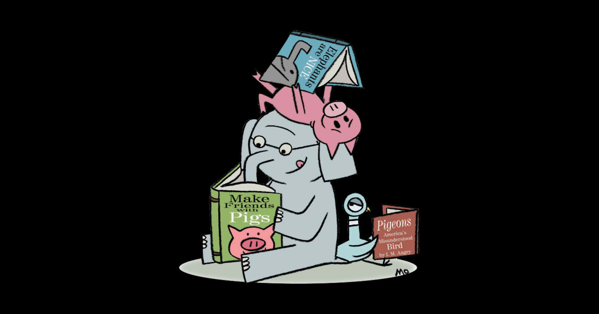 Elephant and Piggie - Gerald and Piggie - Elephant And Piggie - Posters ...