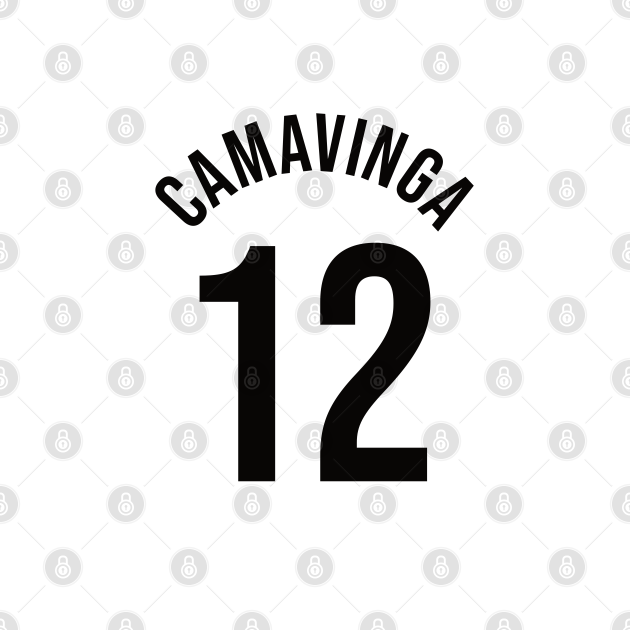 Camavinga 12 Home Kit - 22/23 Season - Eduardo Camavinga - T-Shirt ...