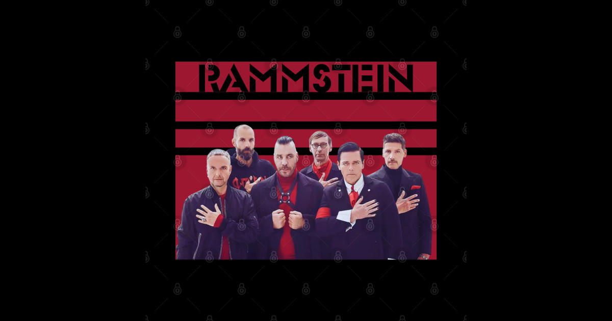 Rammstein - Rammstein - Sticker | TeePublic