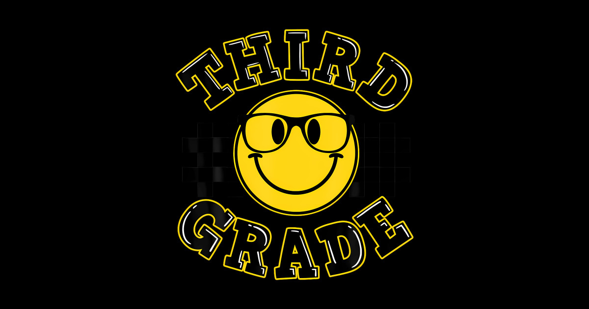 Third Grade Smile Face Back To School Students - Back To School ...