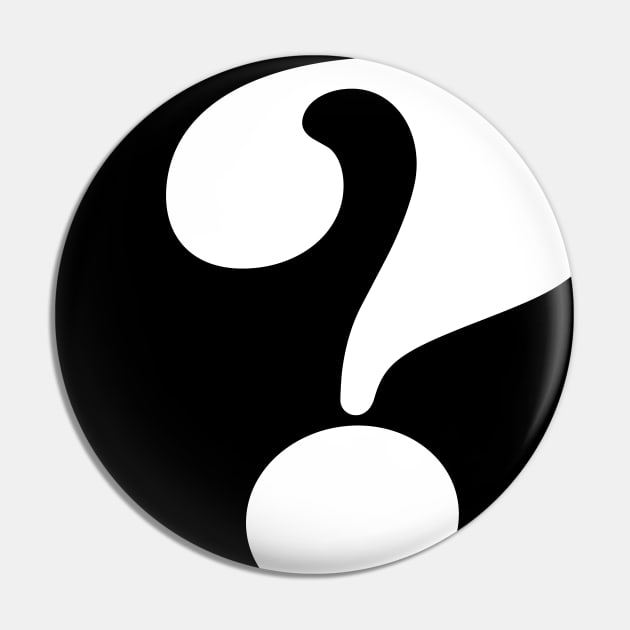 Question Mark - Symbol - Question Mark - Pin | TeePublic