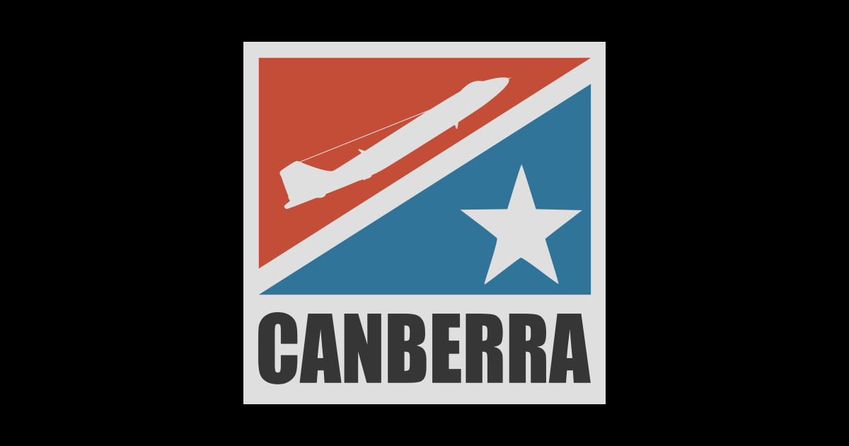 English Electric Canberra - British Canberra Aircraft - Sticker | TeePublic
