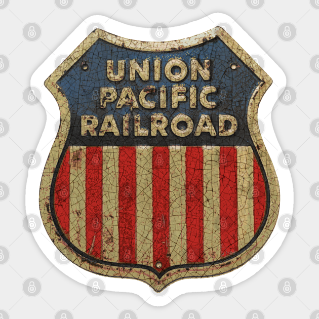 Union Pacific Railroad - Railroad - Sticker | TeePublic