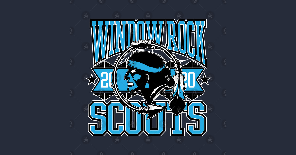 Window Rock Scouts - Window Rock - Sticker | TeePublic