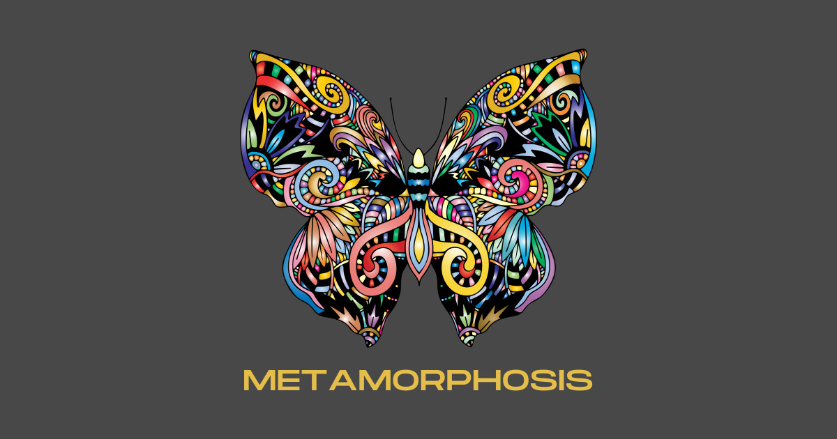 Metamorphosis - Butterfly - T-Shirt | TeePublic