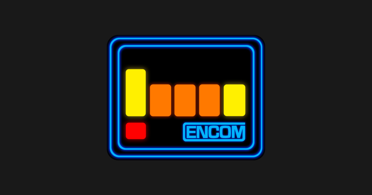 ENCOM Desk Graphic - Tron - T-Shirt | TeePublic