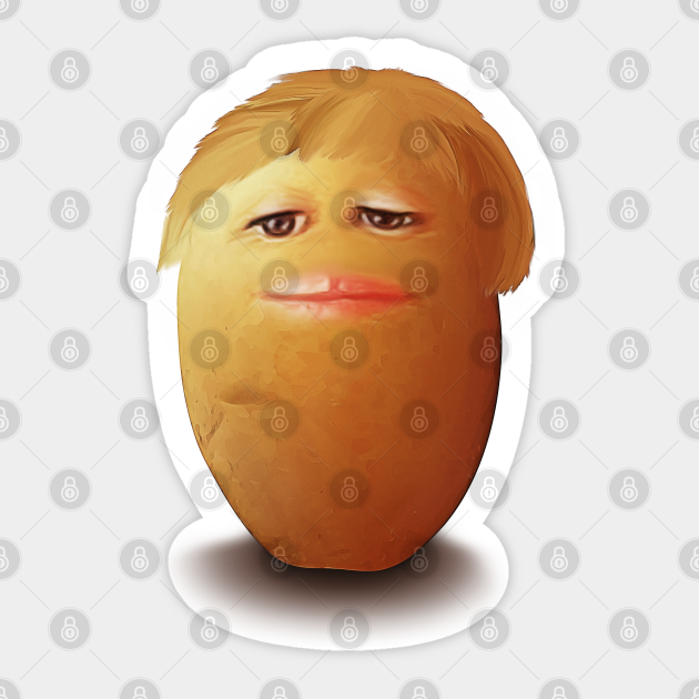 Potato Boss - Potatoboss - Sticker | TeePublic