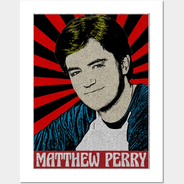 Matthew Perry 80s Pop Art Fan Art - Matthew Perry - Posters and Art ...