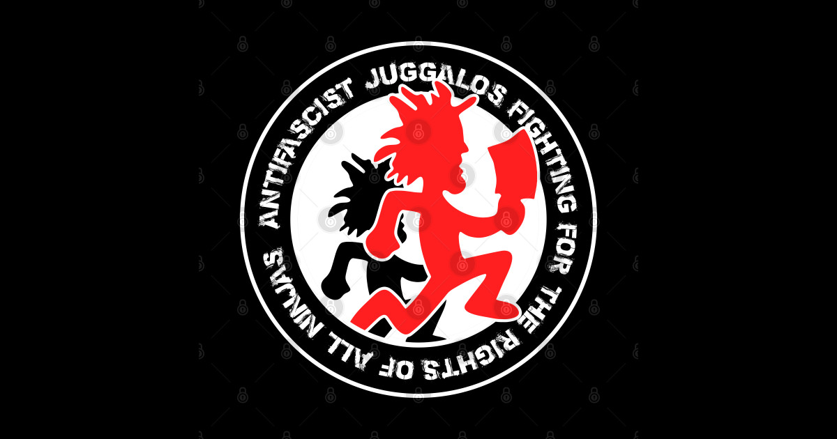 Antifa Juggalo shirt - Juggalos - Sticker | TeePublic
