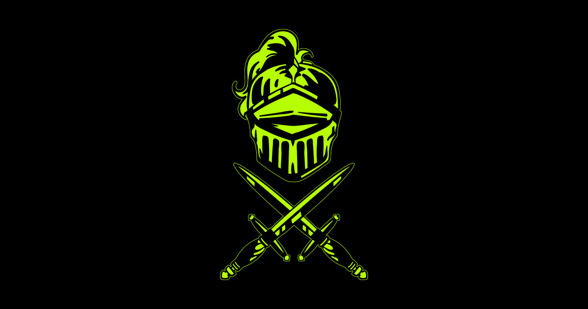 Helm and Swords - Helm And Swords - Sticker | TeePublic