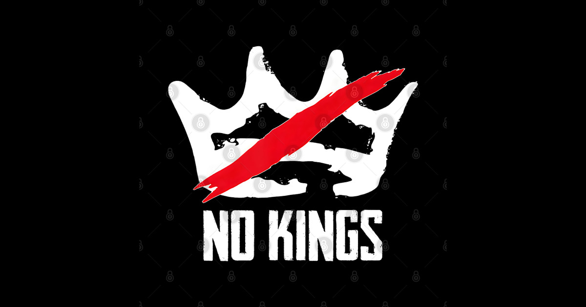 No Kings In America - No Kings Protest - Political Protest Wear ...