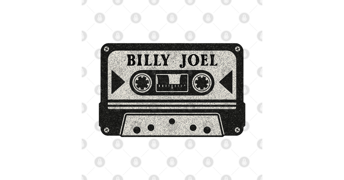 Billy Joel - Retro Vintage - Hip Hop Tape - Billy Joel - T-Shirt | TeePublic