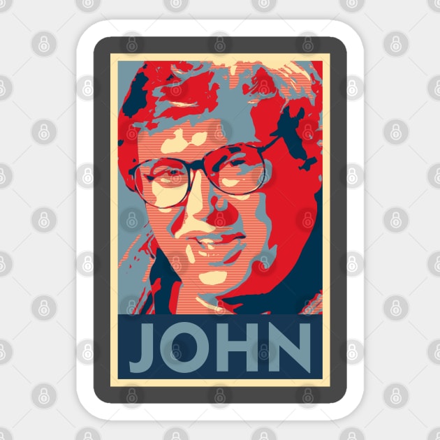 John Candy Glasses - John Candy - Sticker | TeePublic