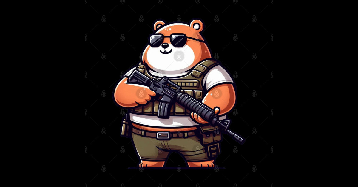 Tactical Bears - Tactical - Sticker | TeePublic