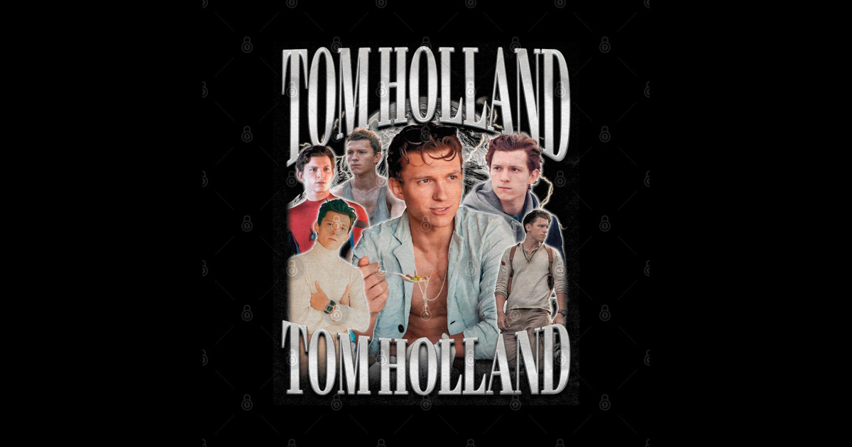 Tom Holland Retro Vintage - Tom Holland - Sticker | TeePublic