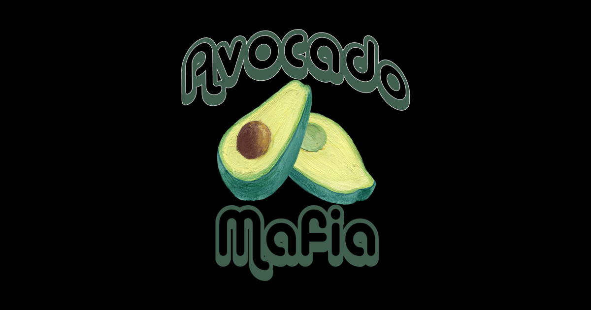 avocado mafia - Avocado - Sticker | TeePublic