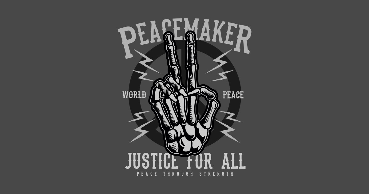 Peacemaker - Peace - T-Shirt | TeePublic