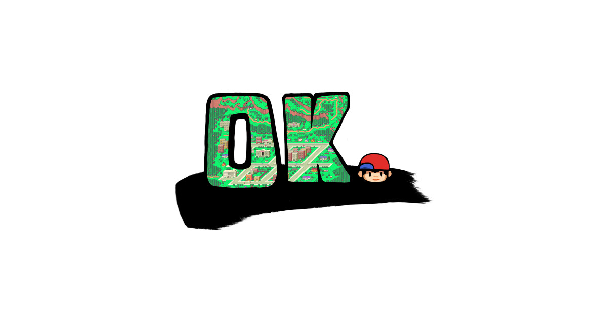 "OK" Ness Shirt - Gaming - Mug | TeePublic