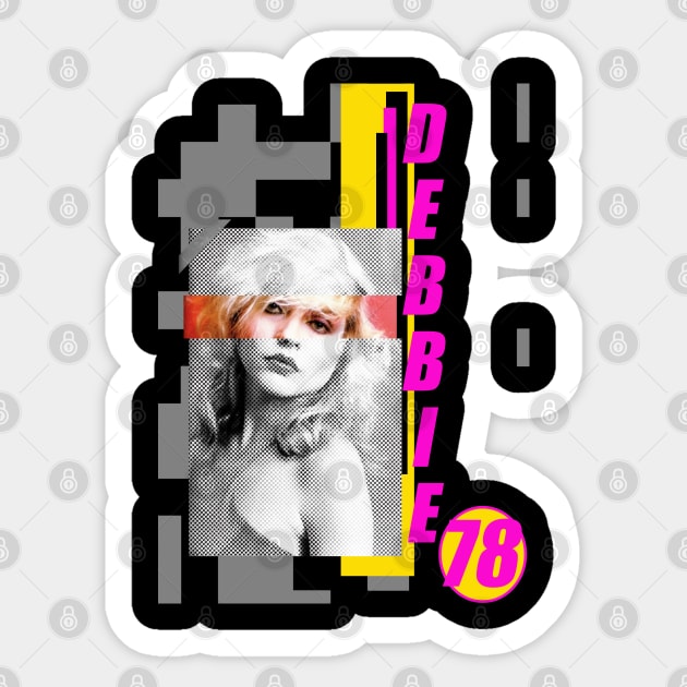 Debbie Harry 78 Design - Debbie Harry - Sticker | TeePublic