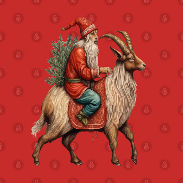 Julbocken Yule Goat A Creature Of Scandanivian Mythology - Scandanivian ...