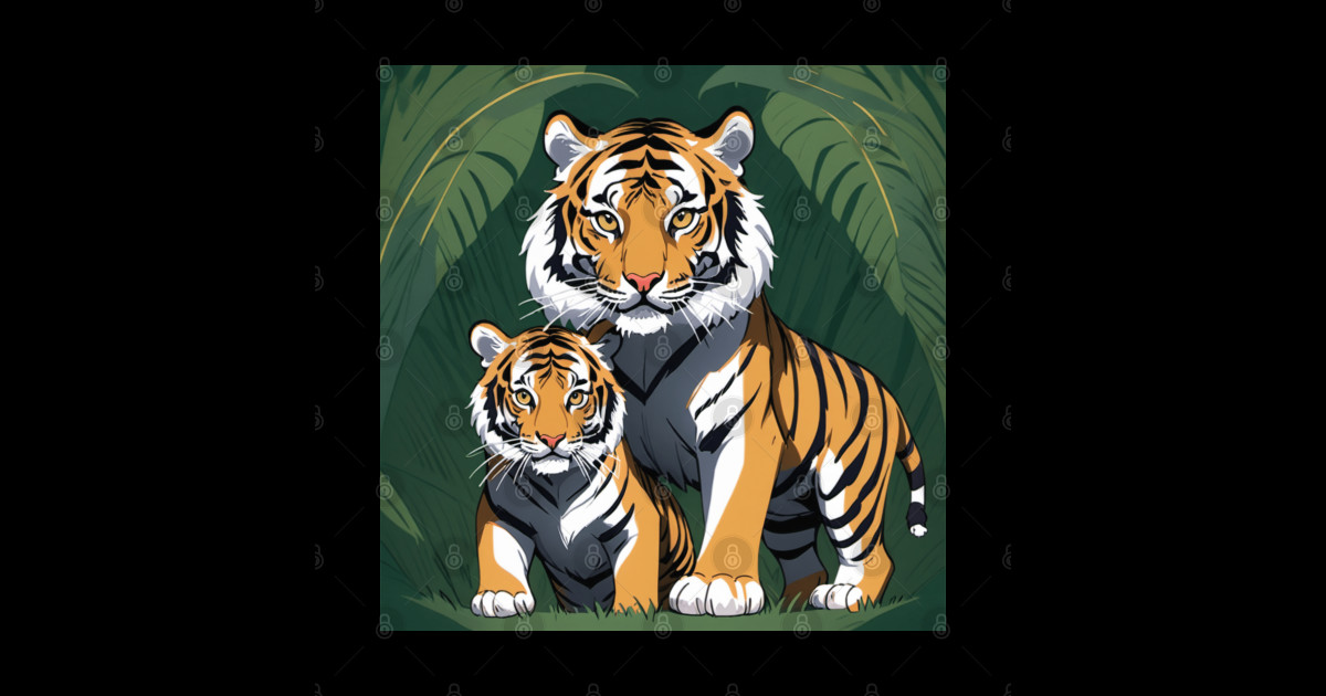 Beautiful Royal Bengal Tigers - Royal Bengal Tiger - Posters and Art ...