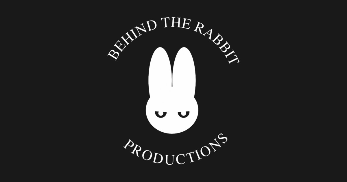 Behind the Rabbit Productions Logo - Behind The Rabbit Logo - T-Shirt ...