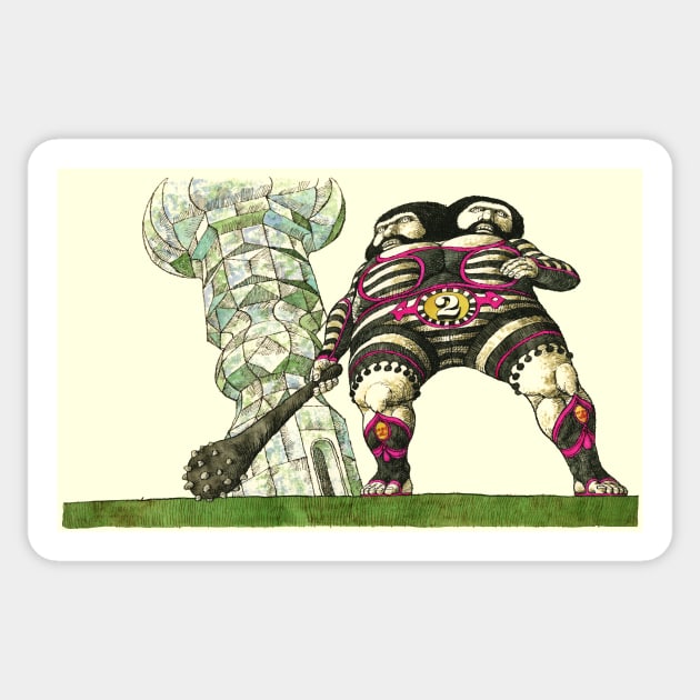 Two headed giant - Fairy Tale - Sticker | TeePublic