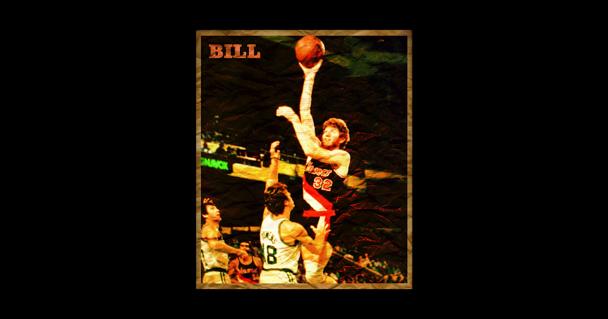 Tangled Bill Walton Poster - Bill Walton - Sticker | TeePublic