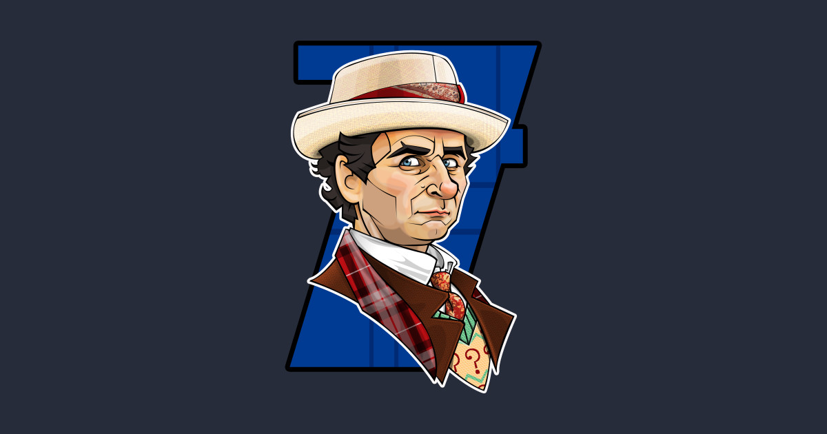 The Seventh Doctor - Doctor Who - T-Shirt | TeePublic