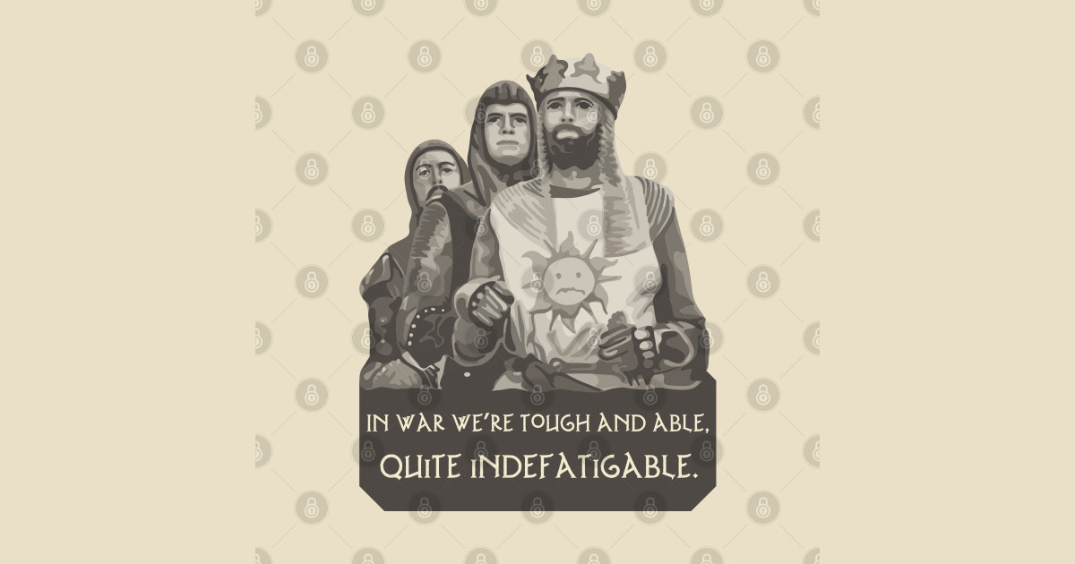 Knights of the Round table - Monty Python And The Holy Grail - T-Shirt ...