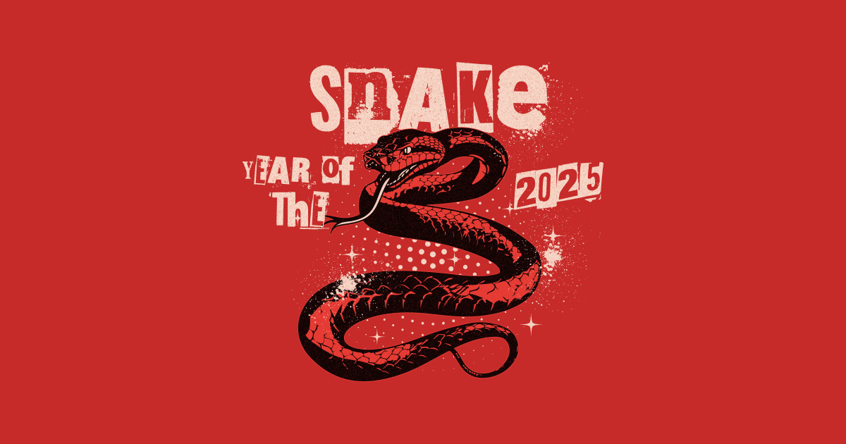 2025 Year of the Snake Street Graphics - 2025 - T-Shirt | TeePublic