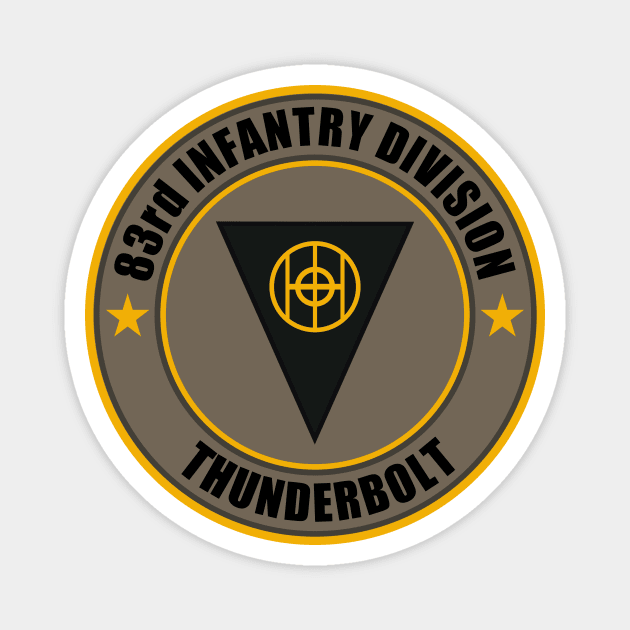 83rd Infantry Division Patch Thunderbolt - 83rd Infantry Americal ...