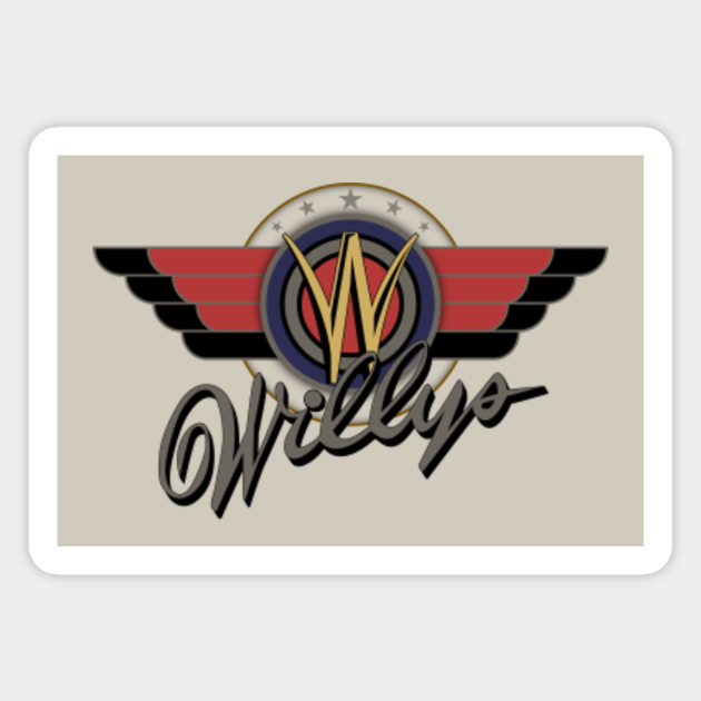 Willys Jeep Emblem - Willys Jeep - Magnet | TeePublic