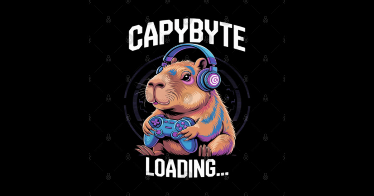 Capybara Video Games Meme Capybara Video Gamer - Capybara Video Games ...