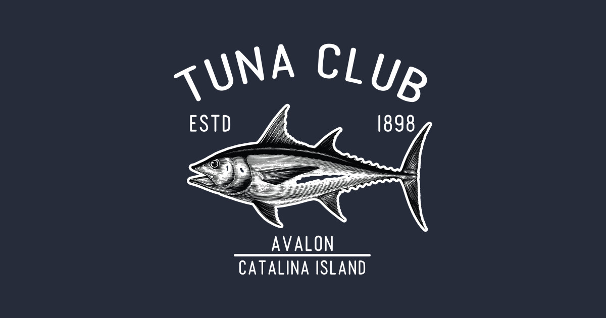 Tuna Club - 2020 Logo - Tuna Club Avalon California - T-Shirt | TeePublic