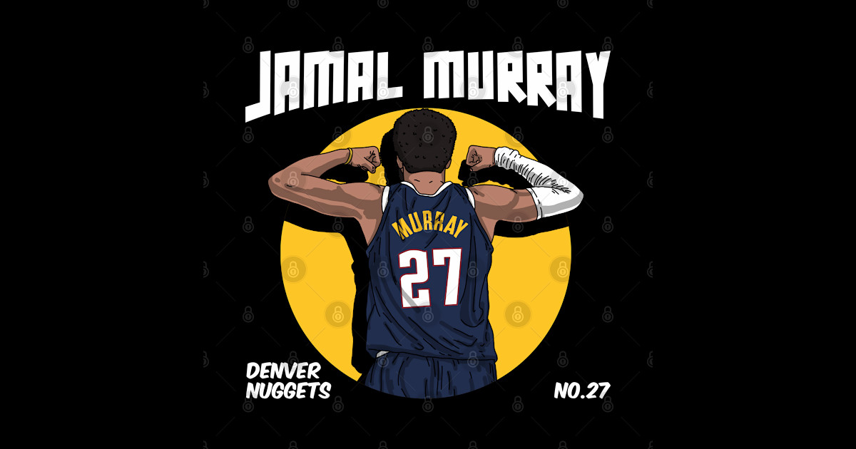 Jamal Murray Comic Style Art - Jamal Murray - Sticker | TeePublic