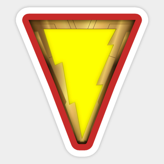 DCEU Shazam! Logo - Shazam - Sticker | TeePublic