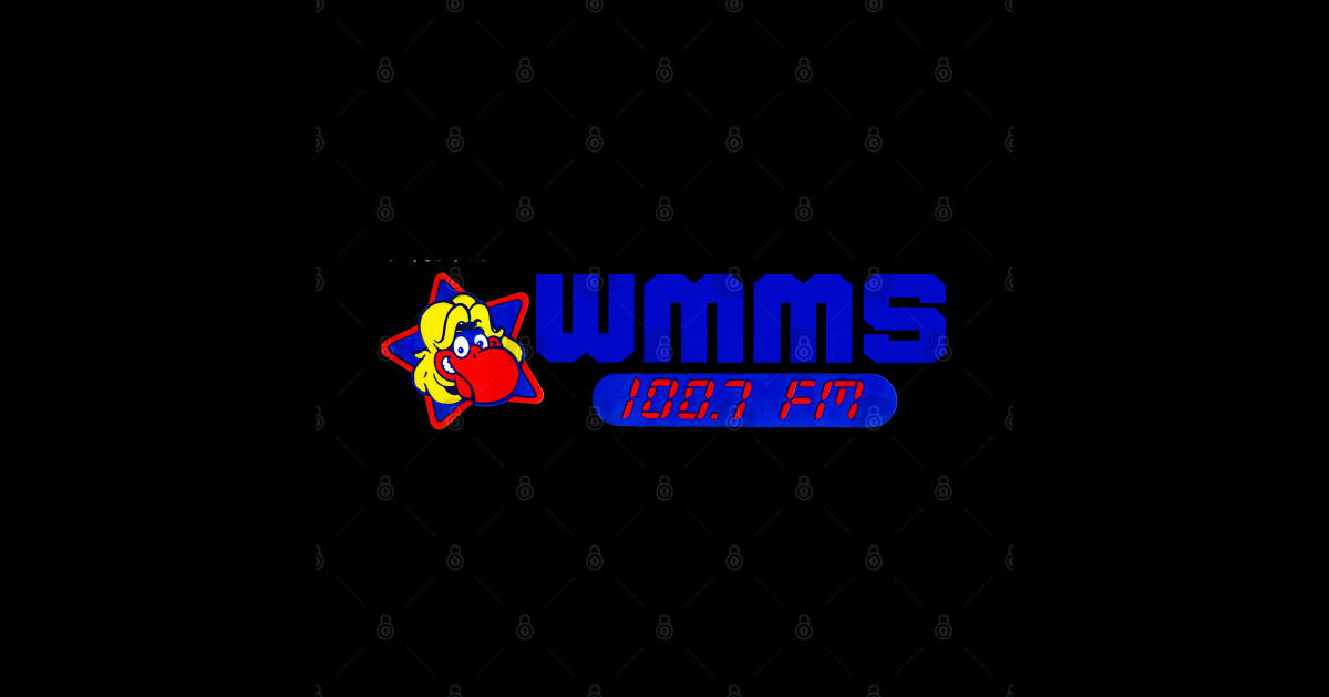 Vintage WMMS Radio Station - Radio Station - Sticker | TeePublic
