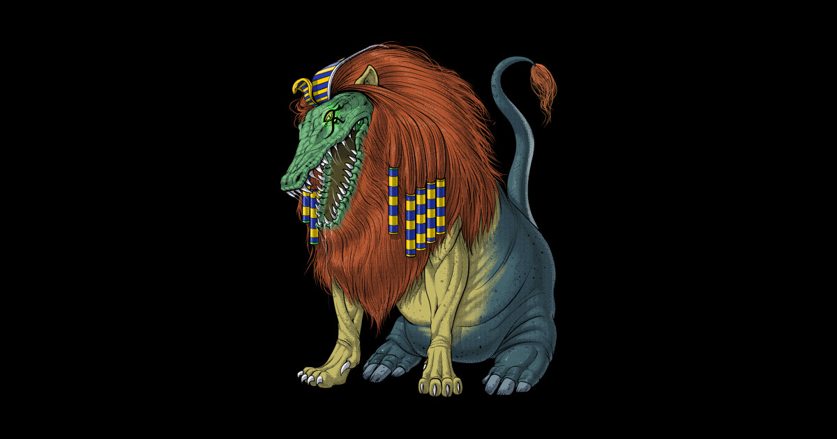 Ancient Egyptian Mythology Ammit - Egyptian Mythology - T-Shirt | TeePublic