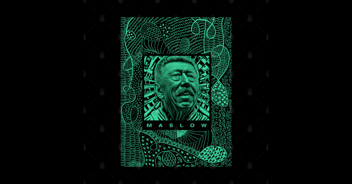 abraham maslow - Maslow - Sticker | TeePublic